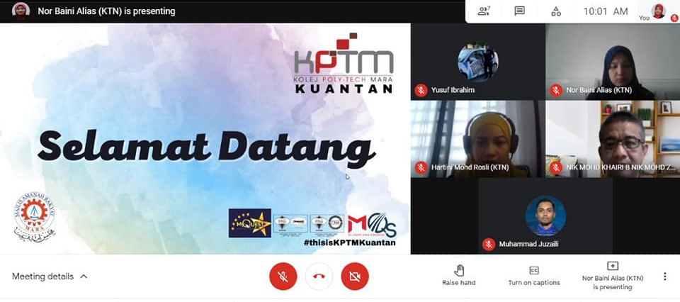 Kolaborasi Kolej Poly-Tech MARA Kuantan bersama Majlis Sukan Negara (MSN)